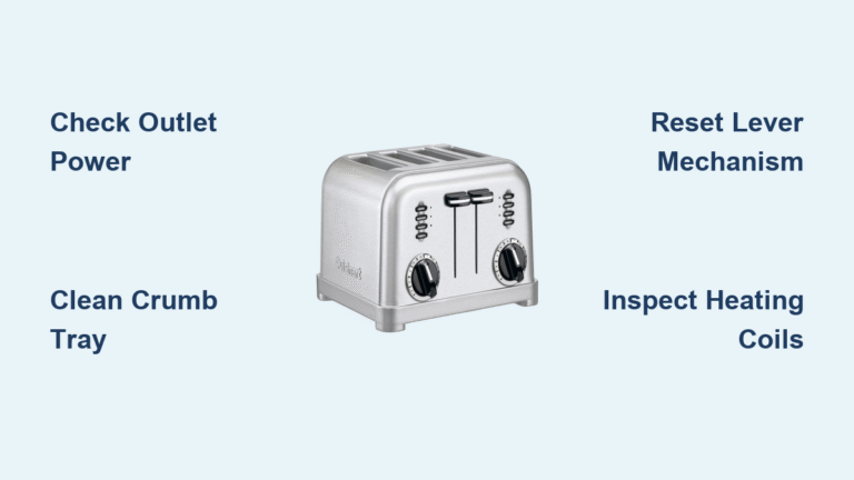 How to Fix Cuisinart 4-Slice Toaster Not Working