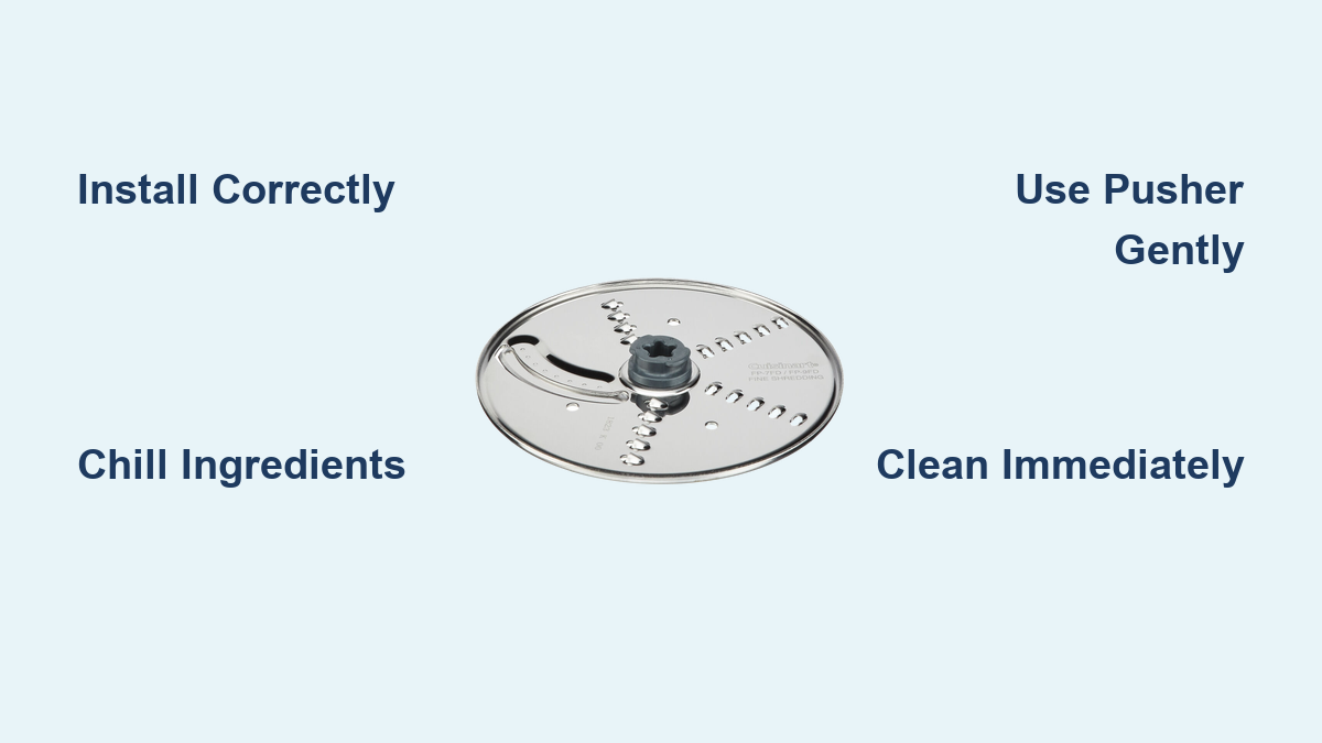 How to Use Cuisinart Slicing Disc Guide