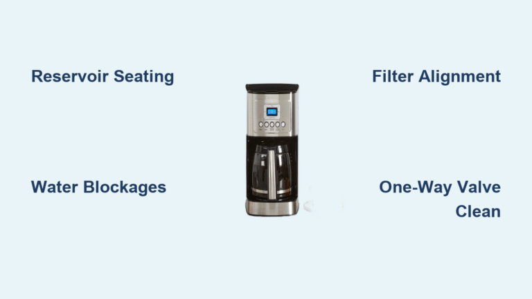 Cuisinart Coffee Maker Error Codes Solved