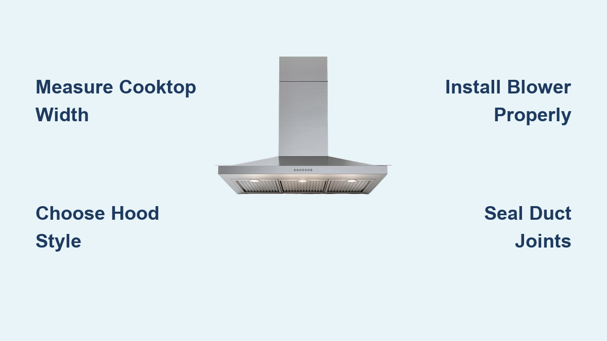 How to Build a Kitchen Hood: Step-by-Step Guide